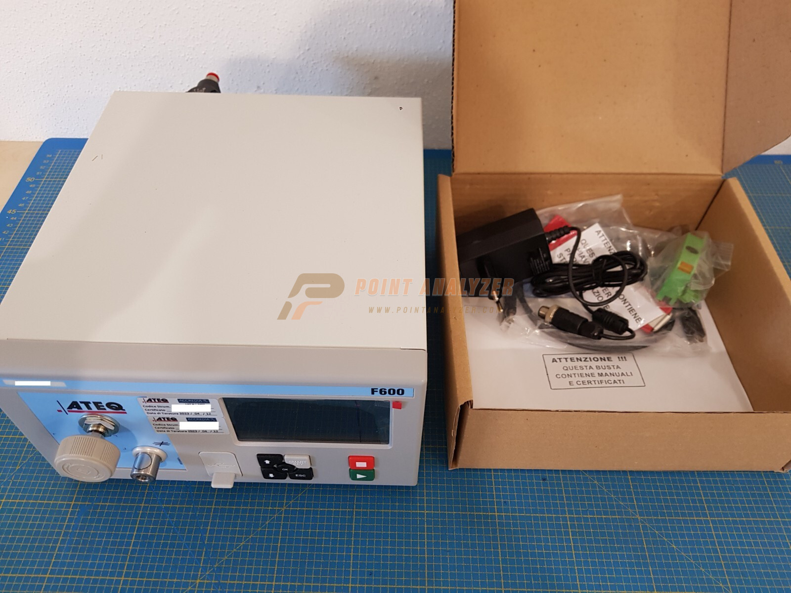 ATEQ F600 leak detector - Point Analyzer