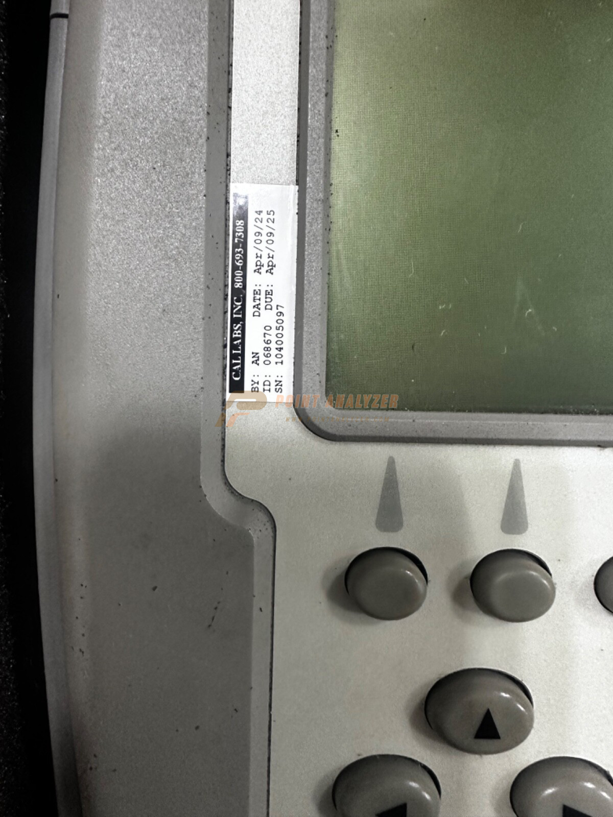 ifr 6000 ATC, DME, TCAS, ADSB Test Set Calibration - Point Analyzer