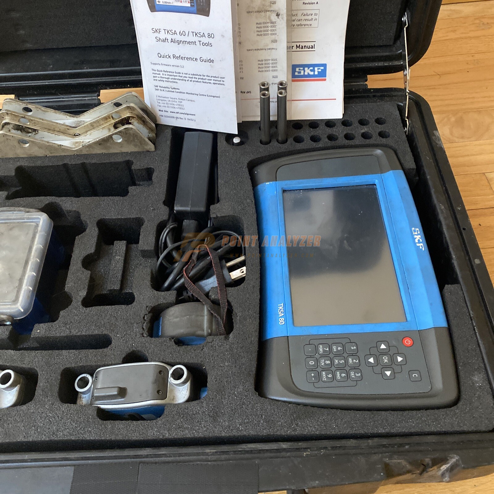 SKF TKSA80 Advanced Wireless Laser Shaft Alignment System Kit - Point ...