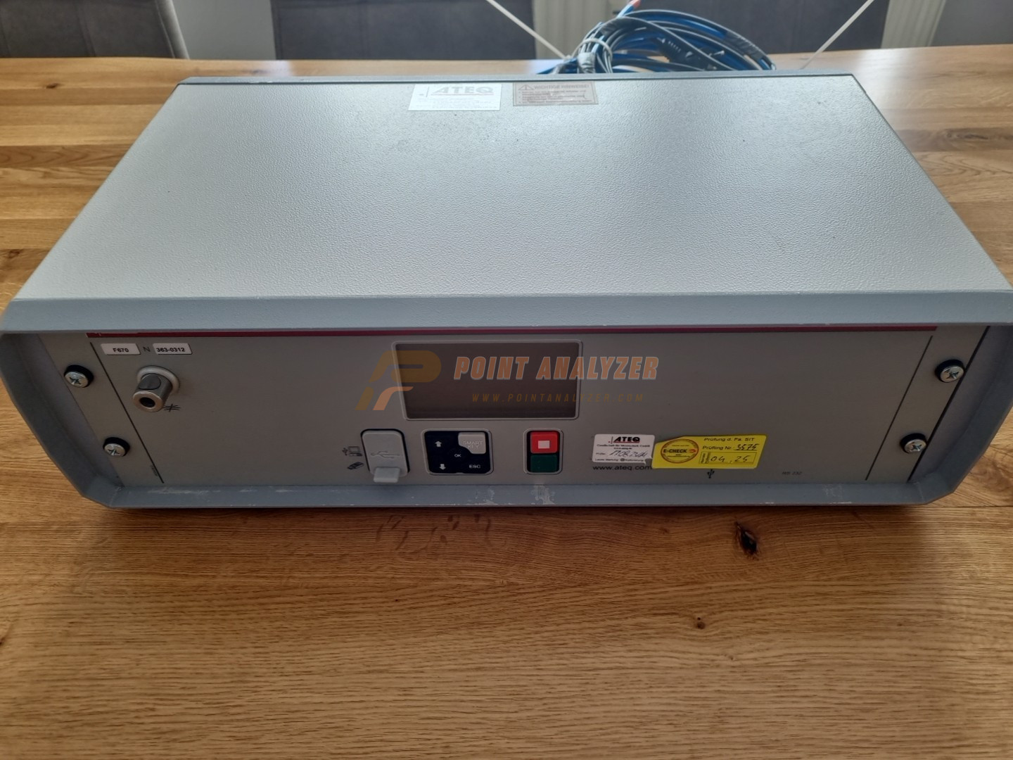 ATEQ F670 Leak Detector Differential Pressure Gauge Leak Detector ...