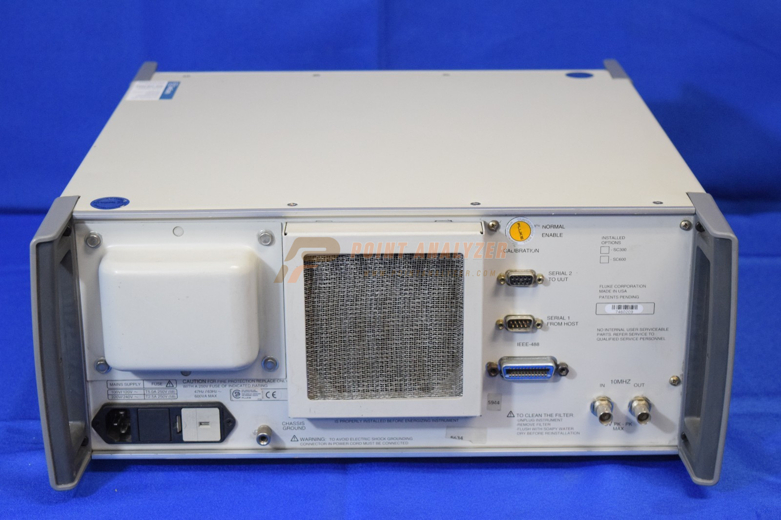 Fluke 5520A High Performance Multi-Product Calibrator for Sale - Point ...