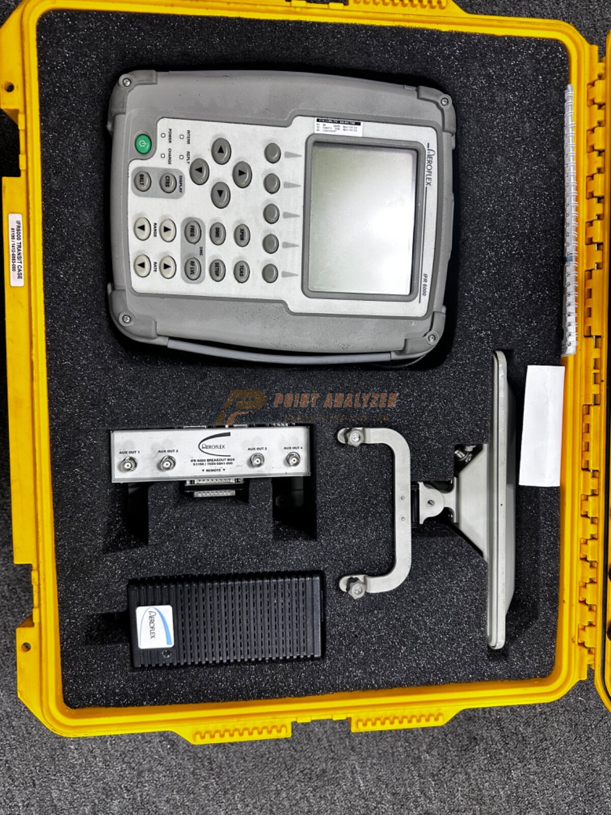 ifr 6000 ATC, DME, TCAS, ADSB Test Set Calibration - Point Analyzer