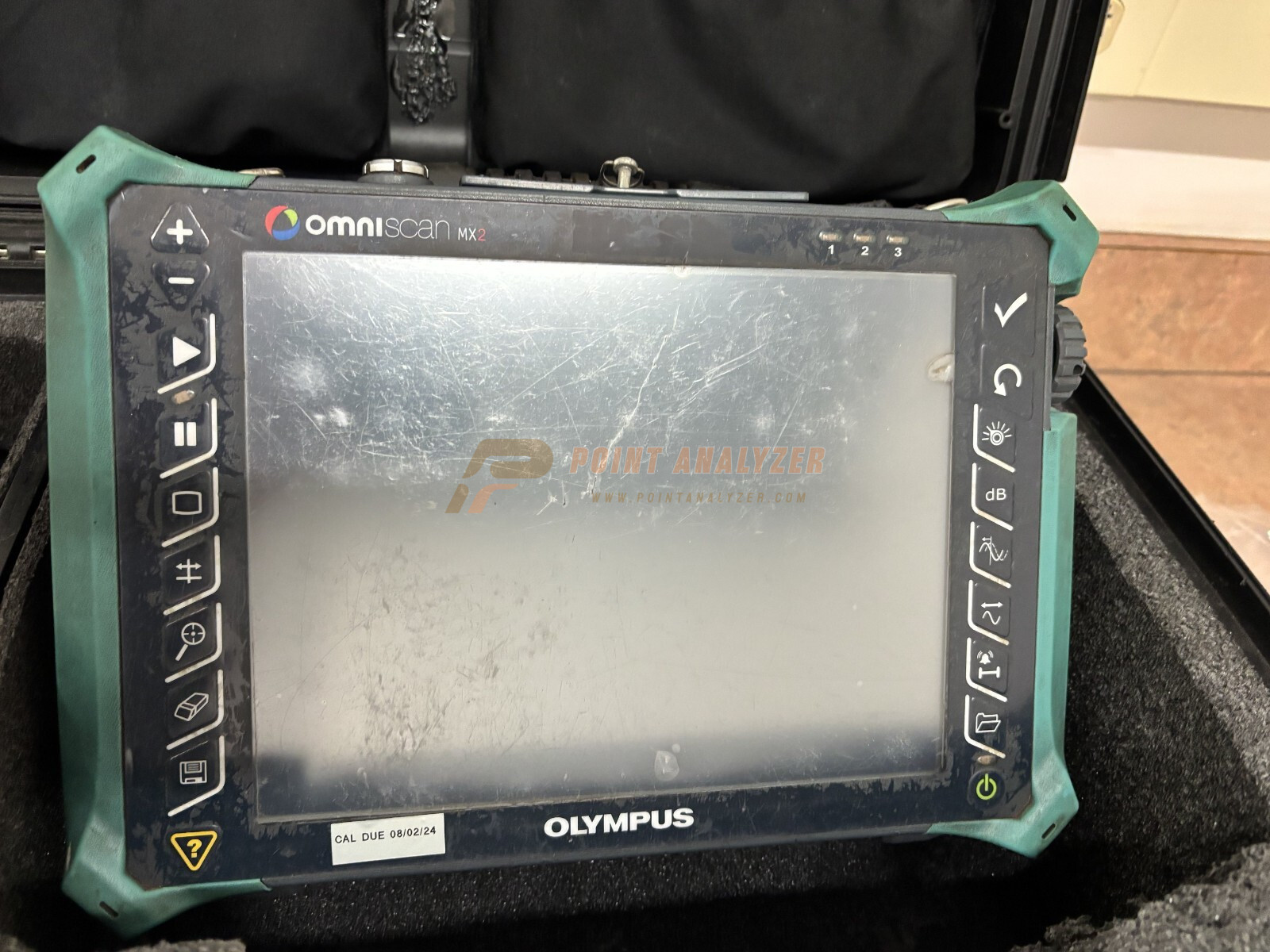 Olympus Omniscan MX2 32128PR P2 Flaw Detector Sale - Point Analyzer