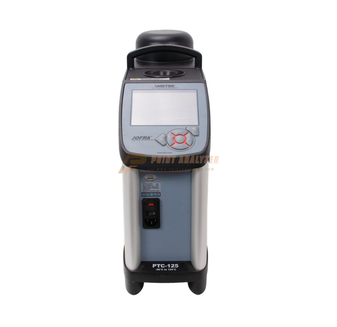 Ametek Jofra PTC-125 High-Precision Calibrator Portable - Point Analyzer