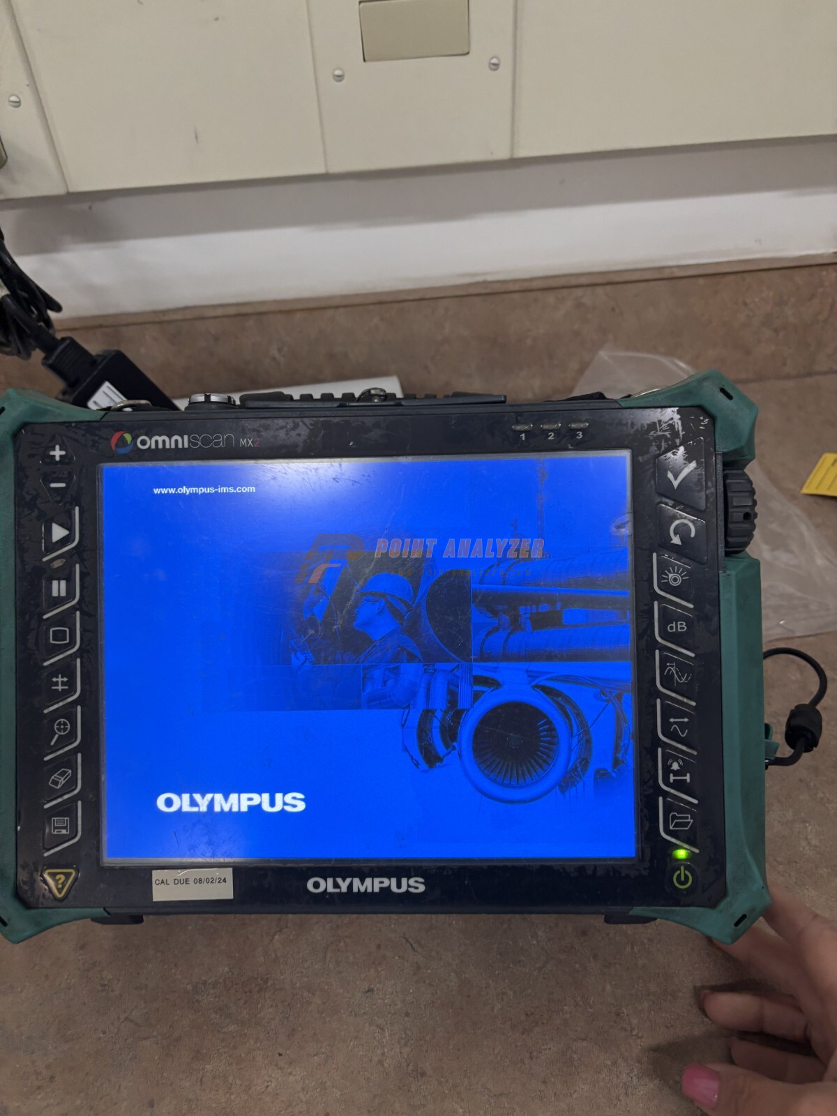 Olympus Omniscan MX2 32128PR P2 Flaw Detector Sale - Point Analyzer