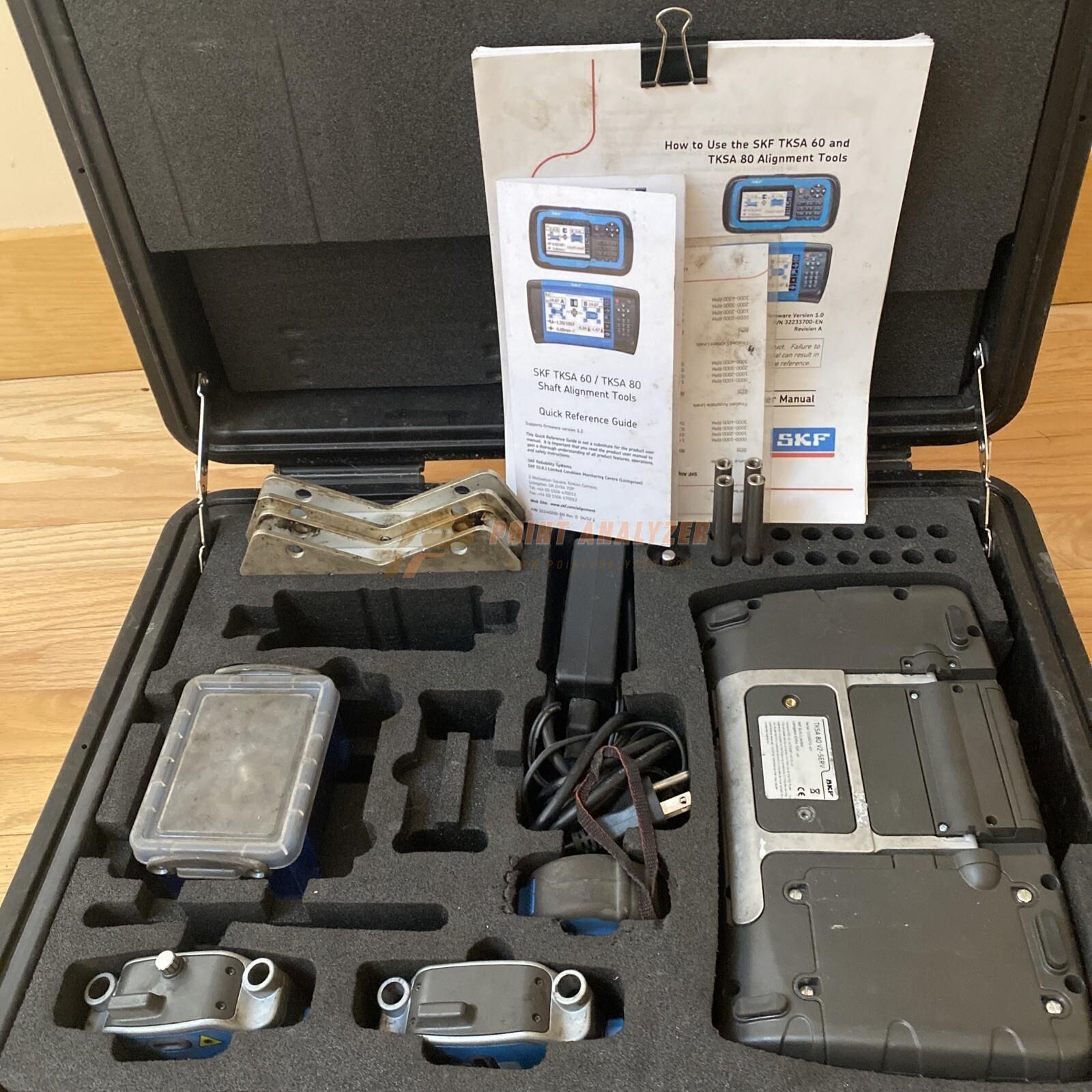 SKF TKSA80 Advanced Wireless Laser Shaft Alignment System Kit - Point ...