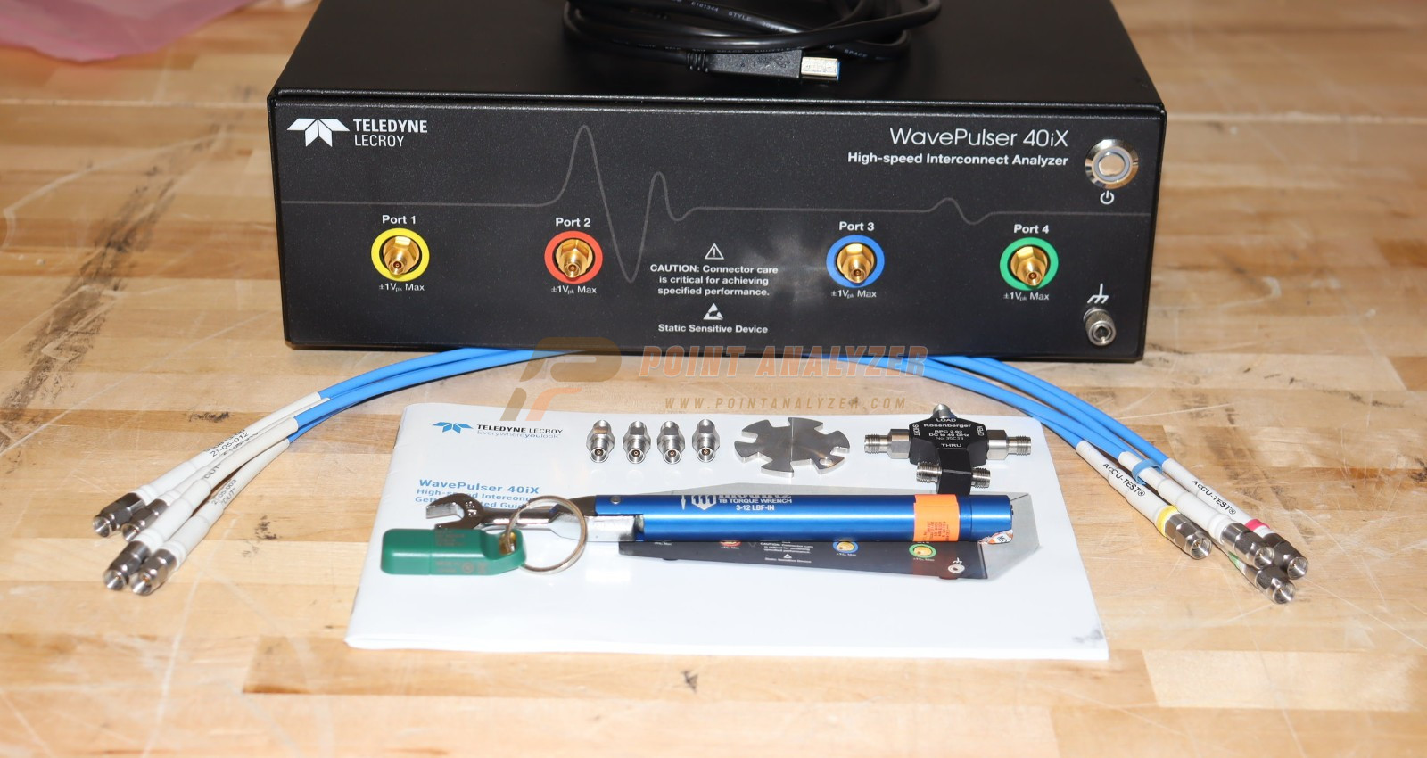 Lecroy WavePulser 40iX High Speed Analyzer Now Available - Point Analyzer