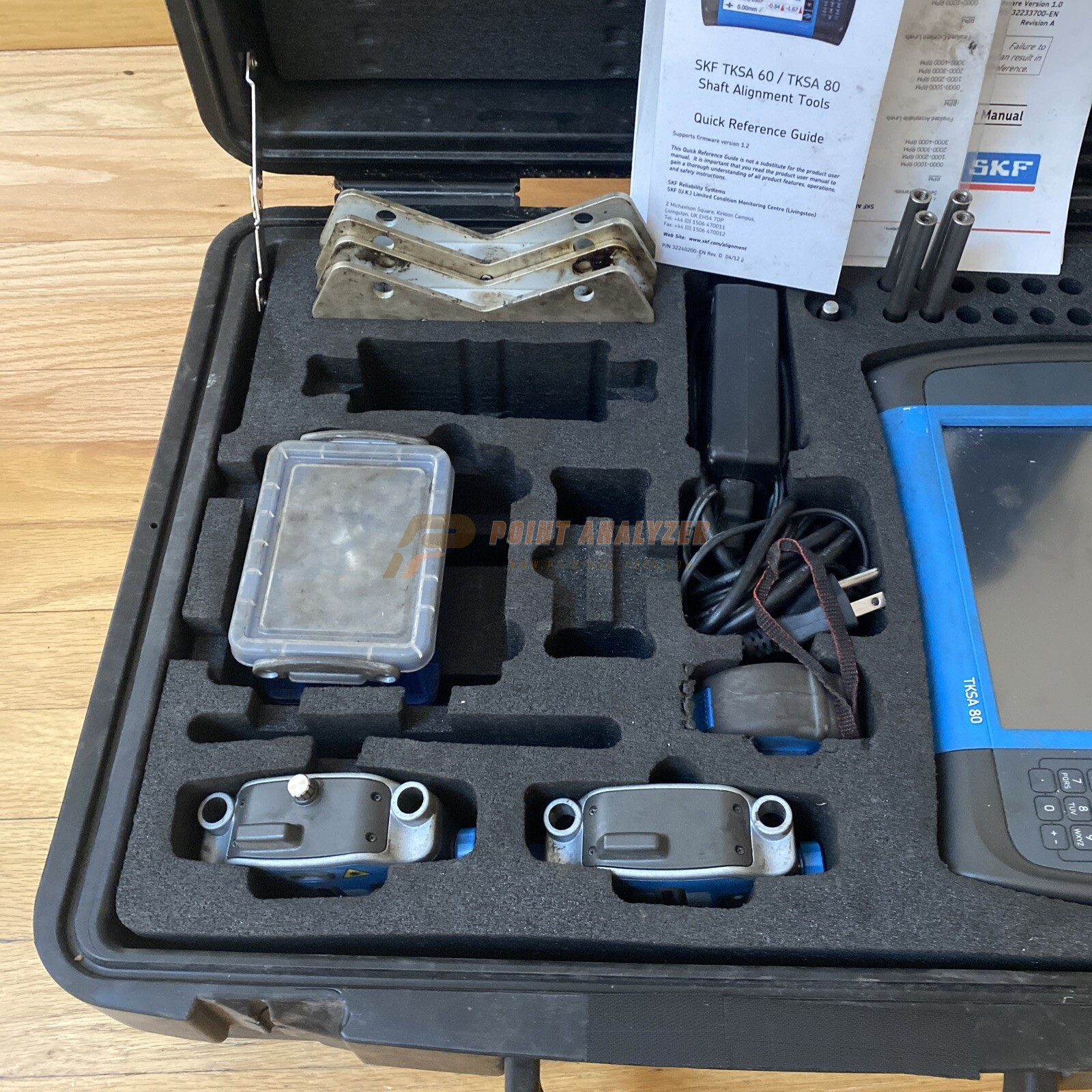 SKF TKSA80 Advanced Wireless Laser Shaft Alignment System Kit - Point ...