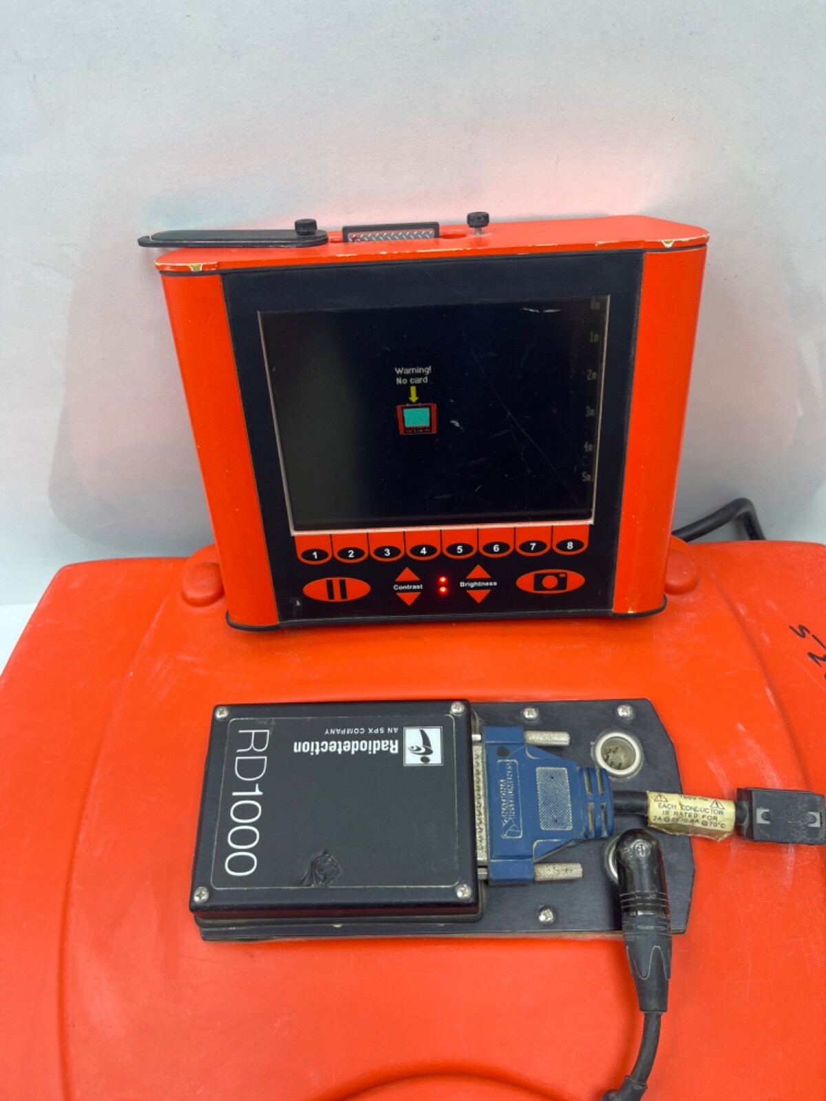 SPX RadioDetection RD1000 Cable Pipe Locator Ground - Point Analyzer