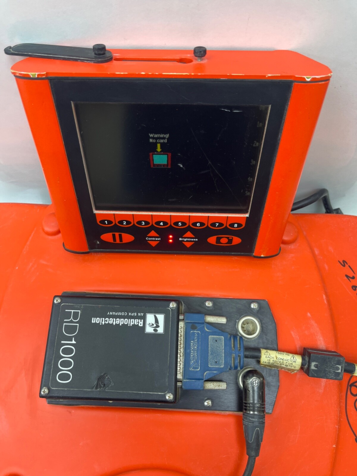SPX RadioDetection RD1000 Cable Pipe Locator Ground - Point Analyzer